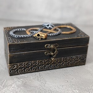 Ouroboros Tarot Card Box - Etsy