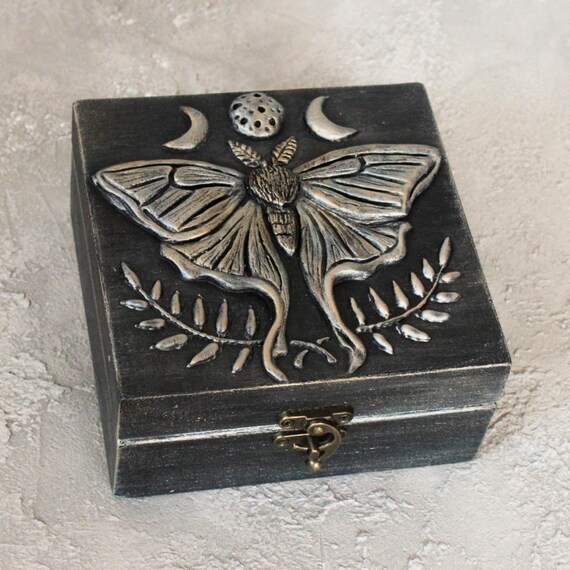 Luna Moth Witches Box - Etsy