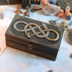 Ouroboros Tarot Card Box - Etsy