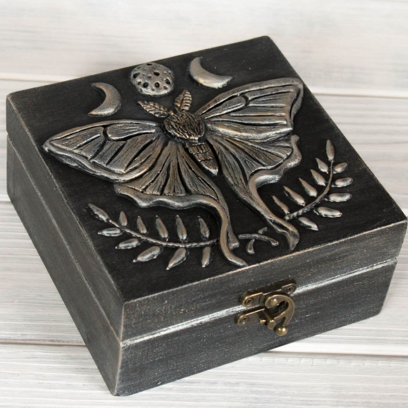 Luna Moth Witches Box - Etsy