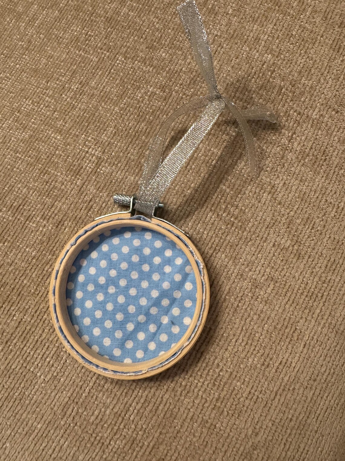 Handmade Cross Stitch Snowflake Christmas Tree Ornament - Etsy