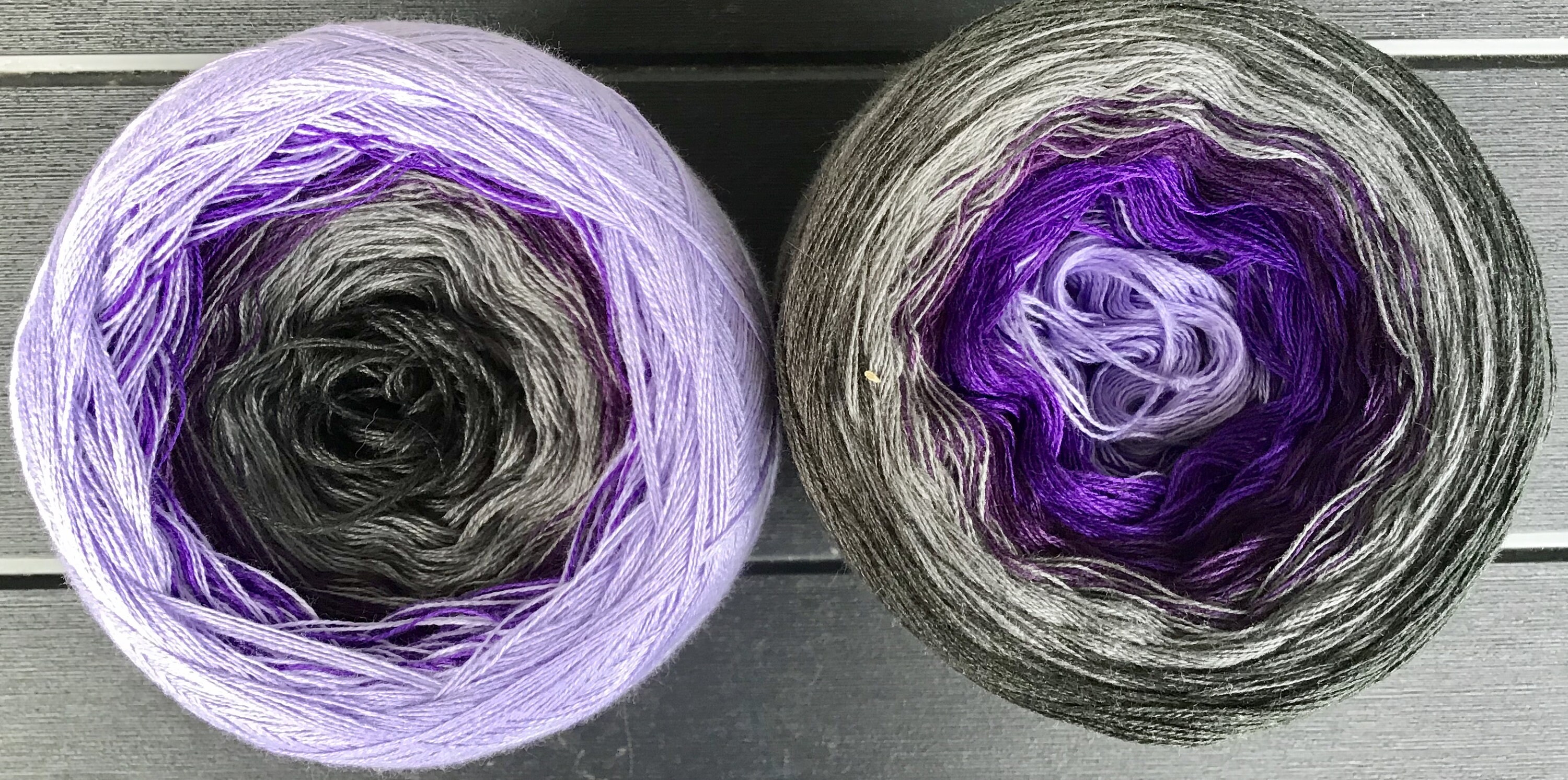 Variegated Yarn PURPLE RAIN - Etsy