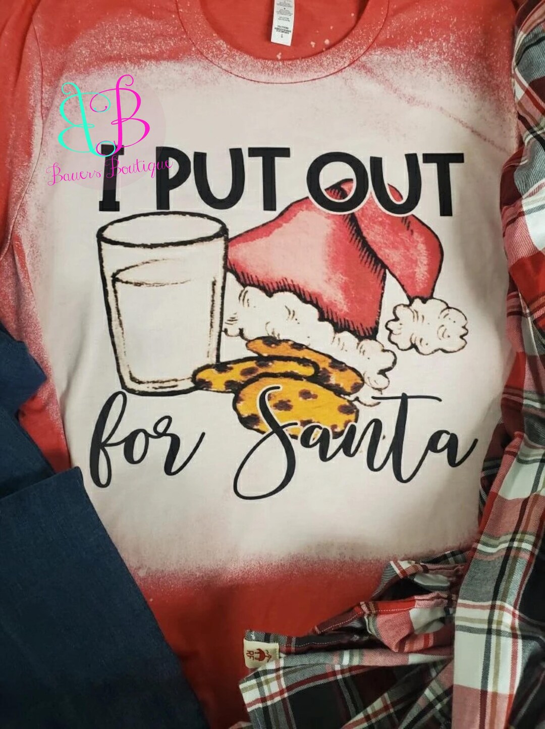 I Put Out for Santa PNG design Only - Etsy