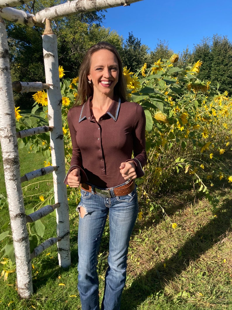 Chocolate Rodeo Queen * Western Wear * Barrel Racing * Horse Show Shirt ...