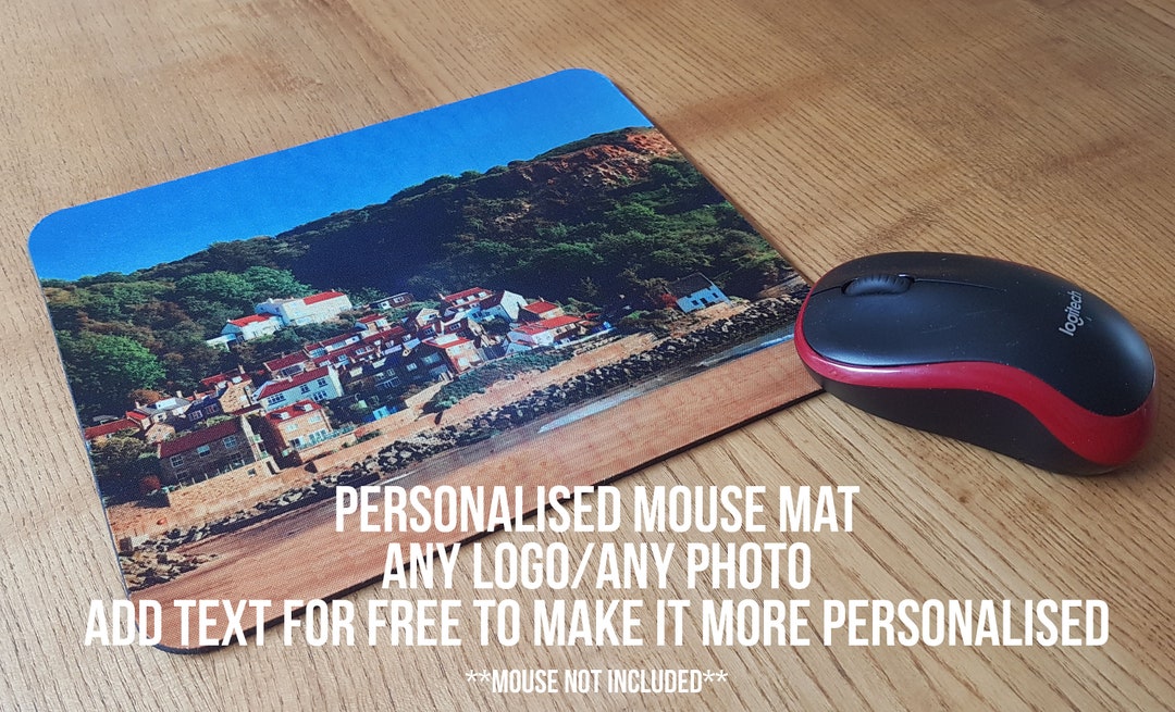 Personalised Photo Mouse Mat High Quality Print Any Logo/any Photo ...