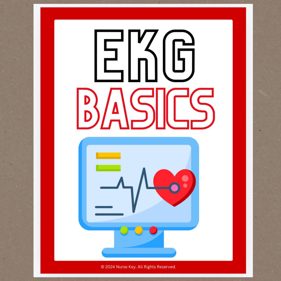 EKG Basics Printable - Etsy
