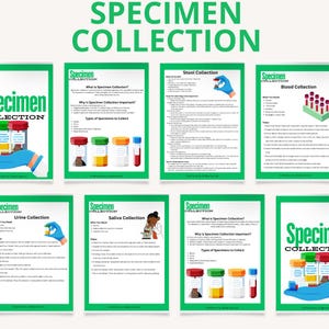 Specimen Collection Printable - Etsy
