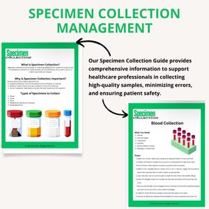Specimen Collection Printable - Etsy
