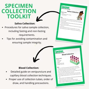 Specimen Collection Printable - Etsy