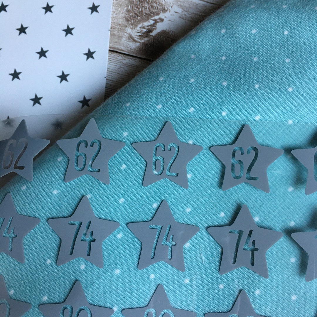 40 Size Labels With Your Desired Sizes for Ironing On, Iron-on Labels ...