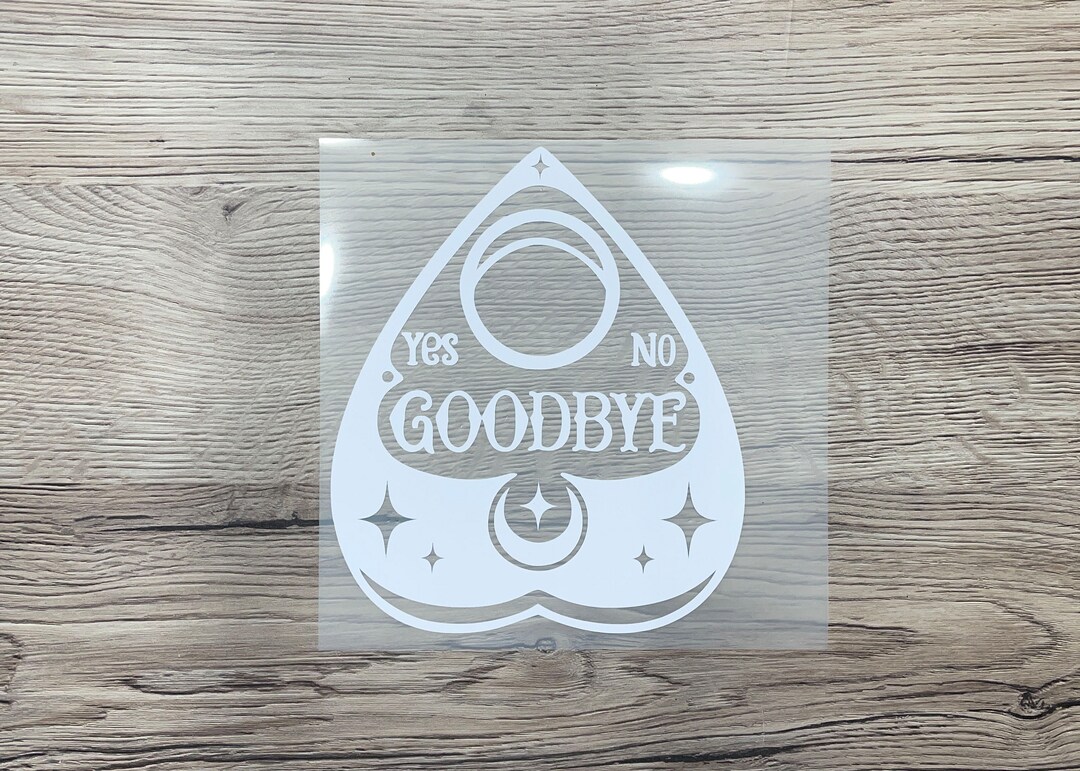 Ouija Board Planchette Vinyl Decal - Etsy