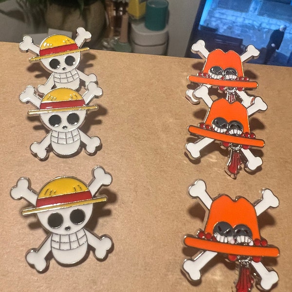 One Piece Enamel Pin - Etsy