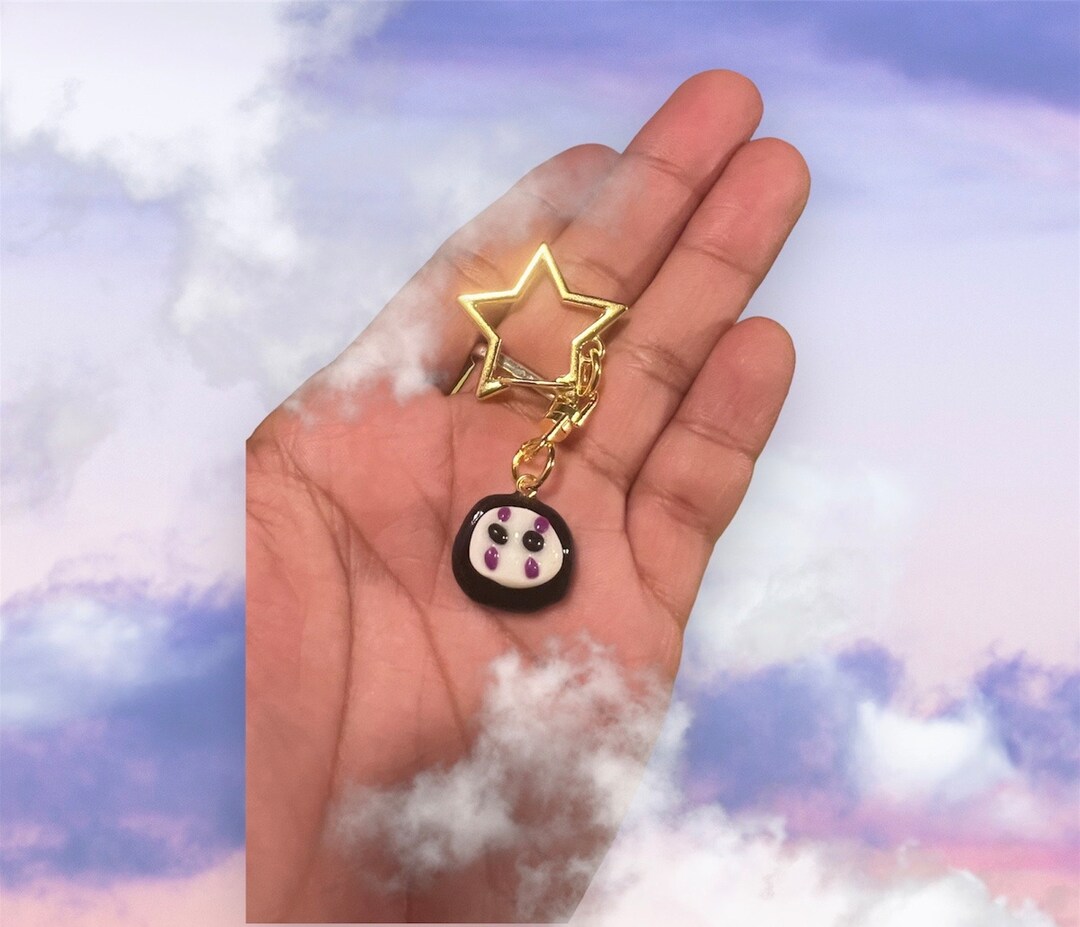 No Face【studio Ghibli】| Spirited Away No Face Charm | No Face Keychain ...