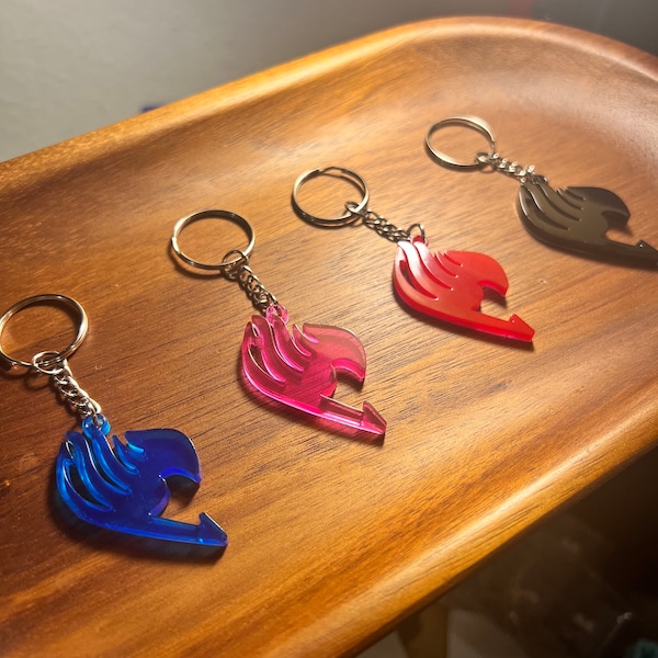 Fairy Tail Keychain - Etsy