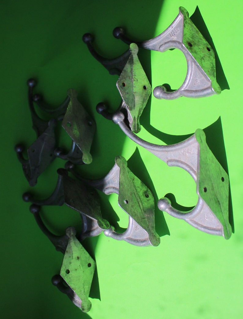 Soviet Hooks Set of 8 Soviet Wall Hooks Soviet Coat Hook | Etsy