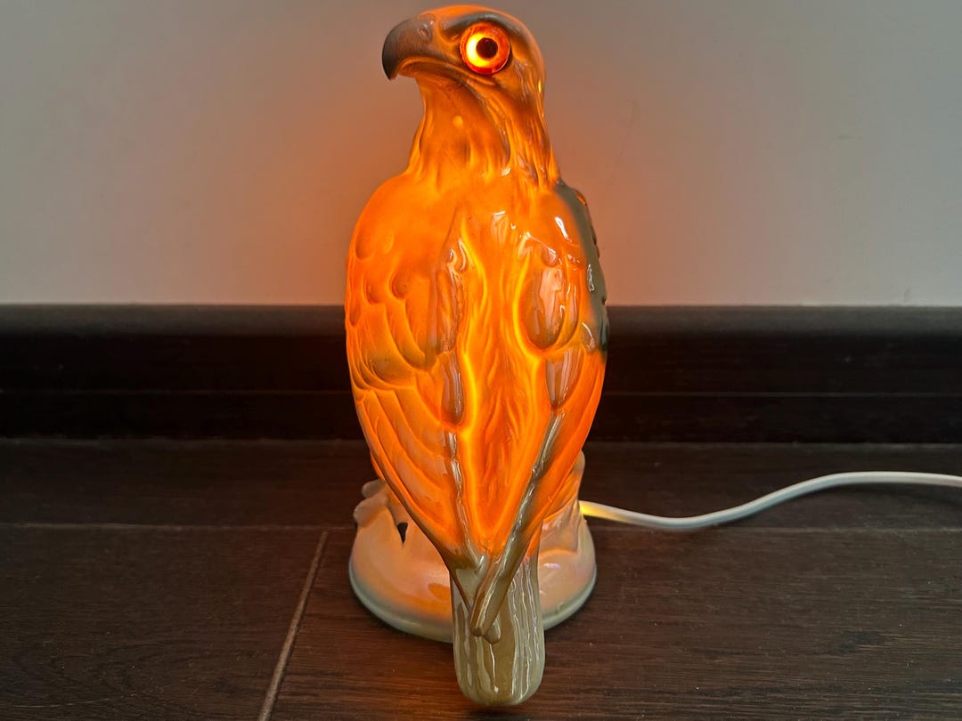 Very Rare Gdr Ceramic Night Light, Vintage Porcelain Lamp, Retro ...