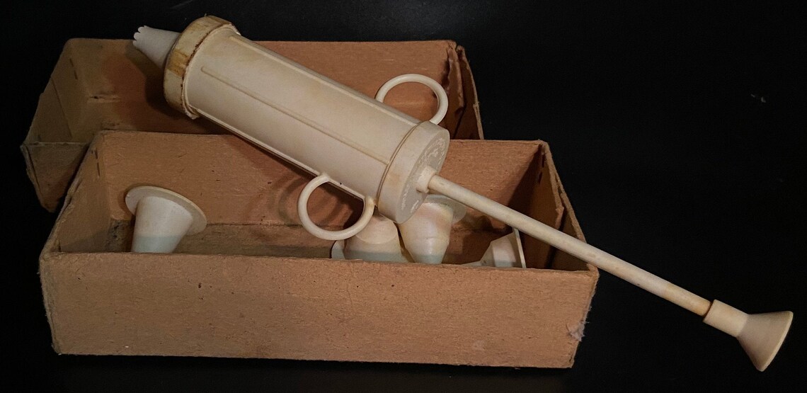 NOS soviet cream injector USSR old kitchen gadget cake | Etsy