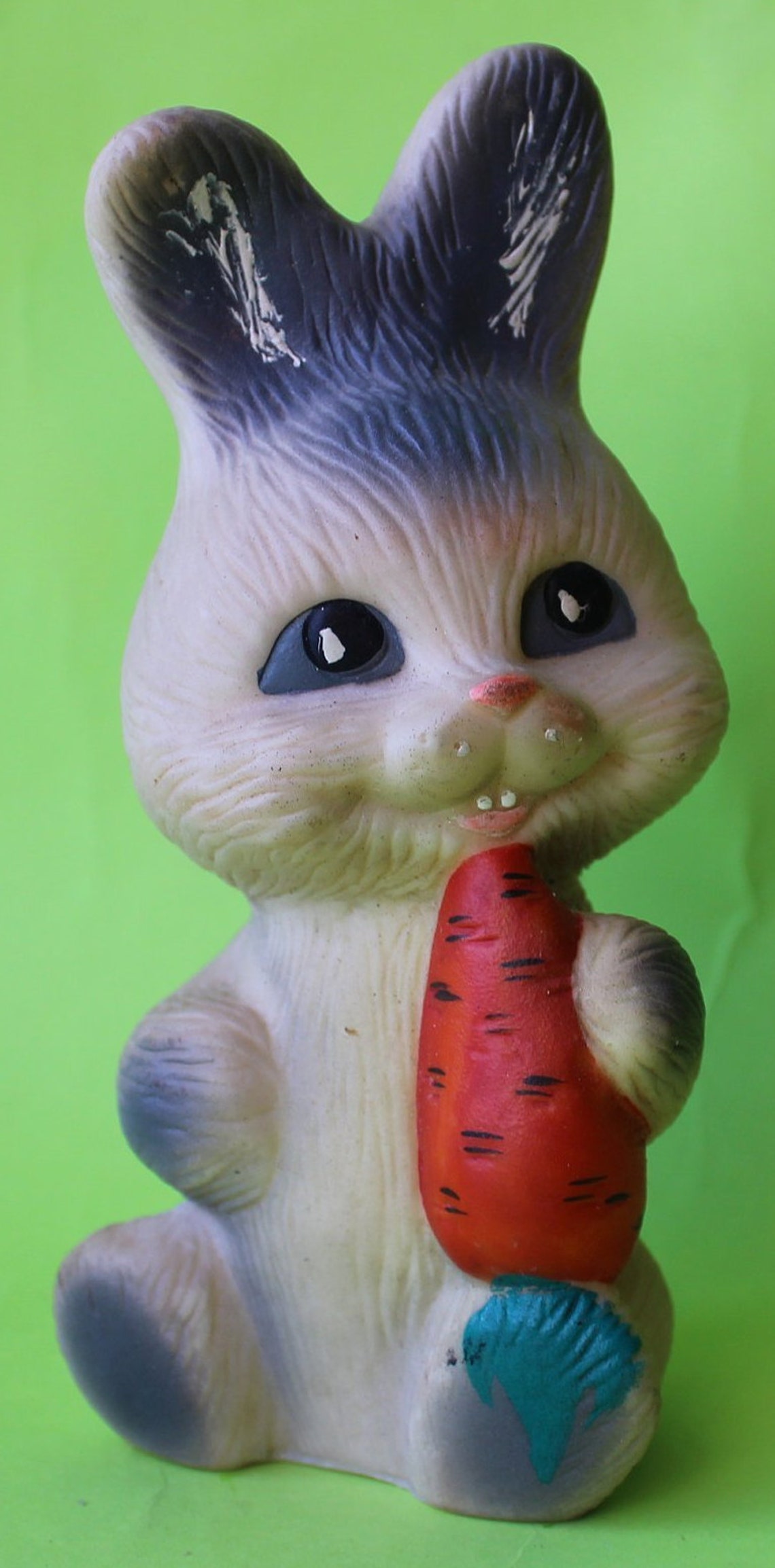 Soviet rubber toy vintage toy USSR toy hare USSR hare | Etsy