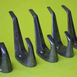Soviet Hooks, Set of 5 Soviet Wall Hooks, Soviet Coat Hook, Metal Wall ...