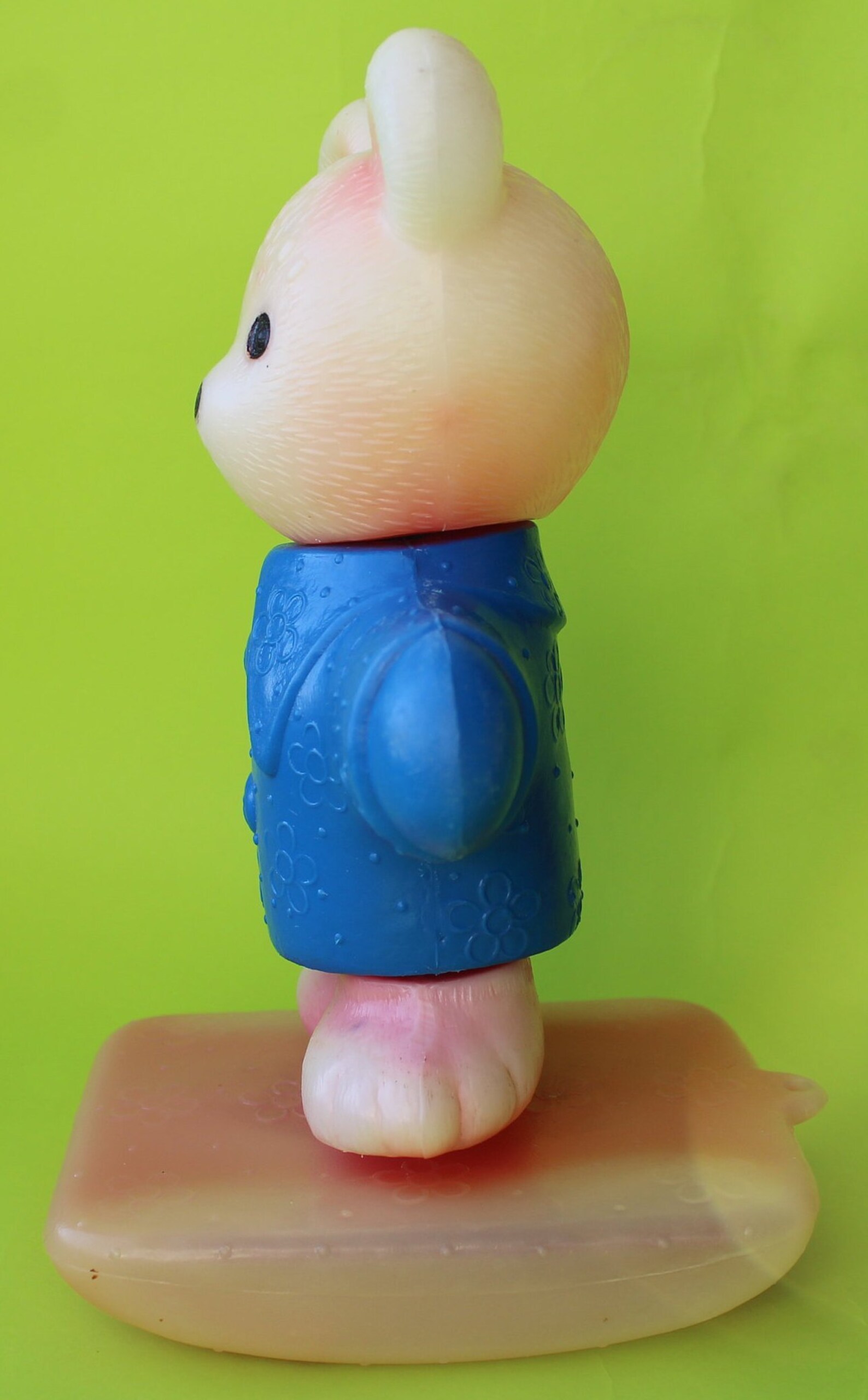 Soviet Plastic Toy Vintage Toy USSR Toy Soviet Bear Soviet - Etsy