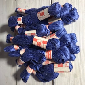 Set of 17 Vintage Soviet Floss, Vintage Mercerized Cotton, Strain Floss ...