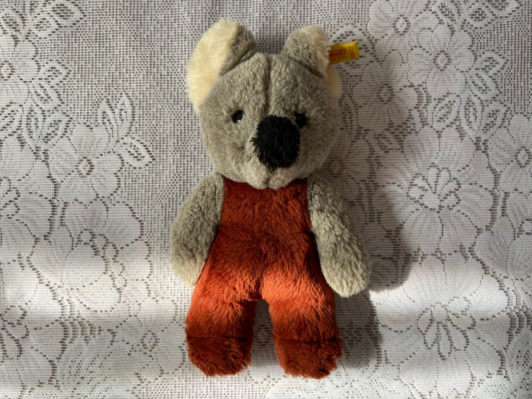 Steiff Squeak Toy Koala, Vintage Germany Toy Koala, Vintage Toy, GDR ...