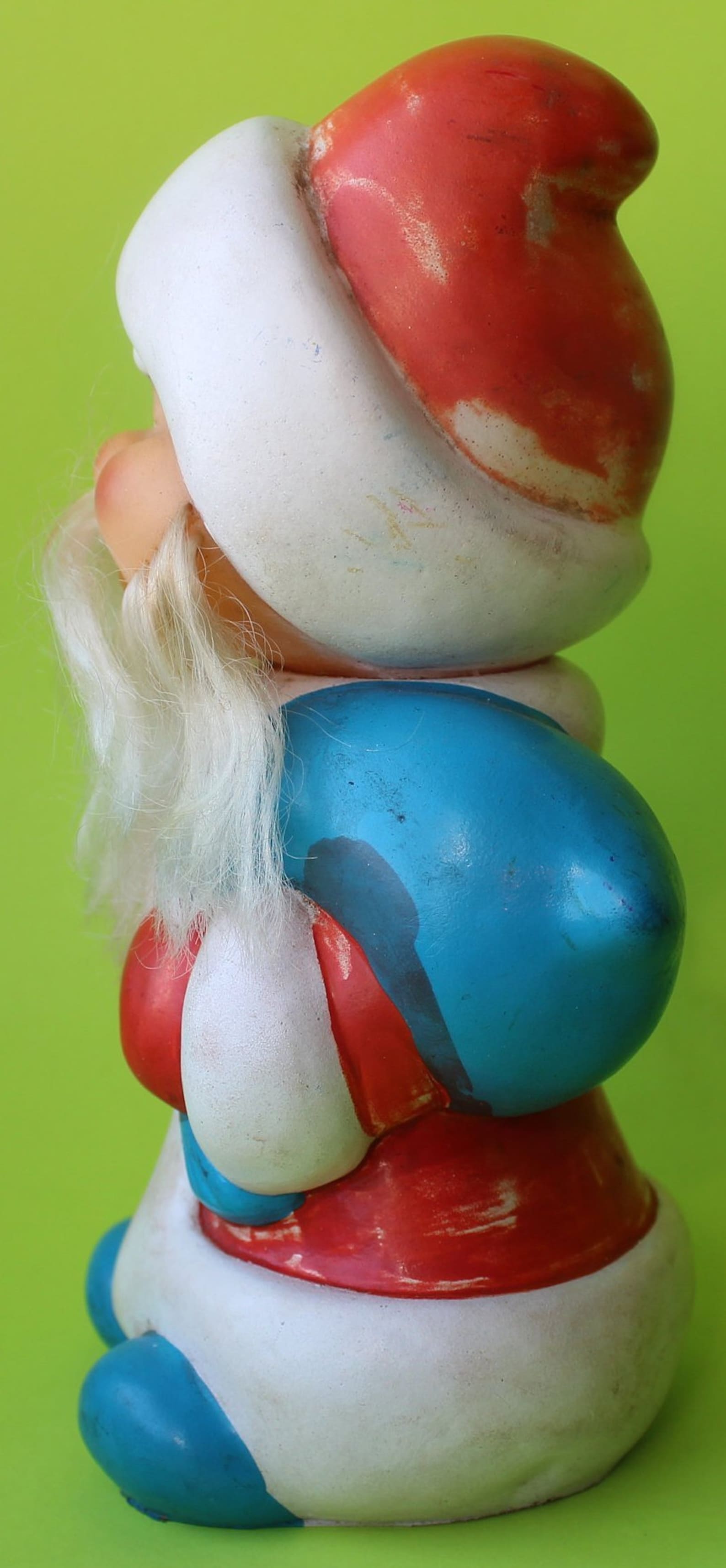 Very Rare Soviet Rubber Vintage USSR Toy Ded Moroz Santa - Etsy