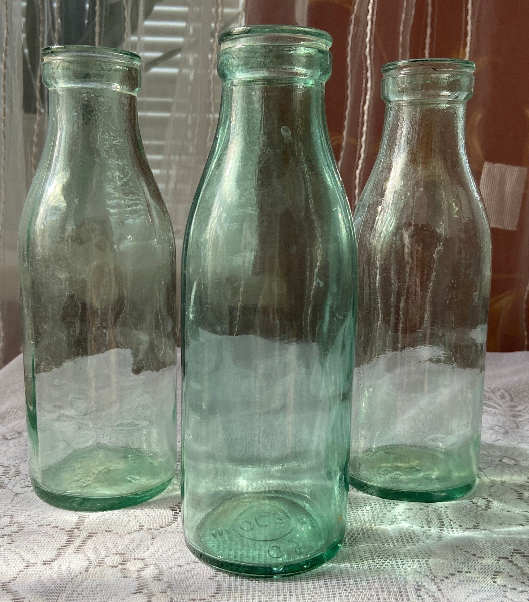 Soviet Set of 3 Milk Bottles Soviet Bottles Vintage Milk | Etsy