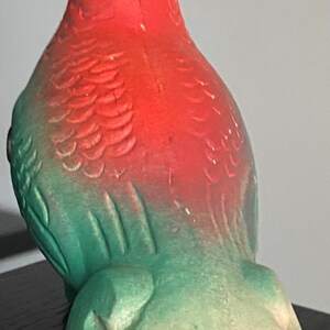 Soviet Rubber Toy Bird, Vintage Toy Bird, Retro Rubber Bird Toy ...