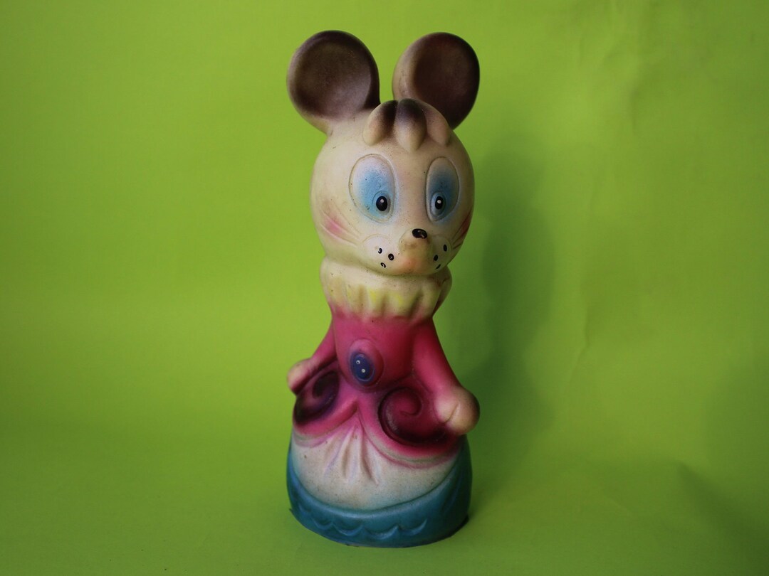 Soviet Rubber Toy Vintage Toy Mouse Toy Mouse USSR Mouse - Etsy