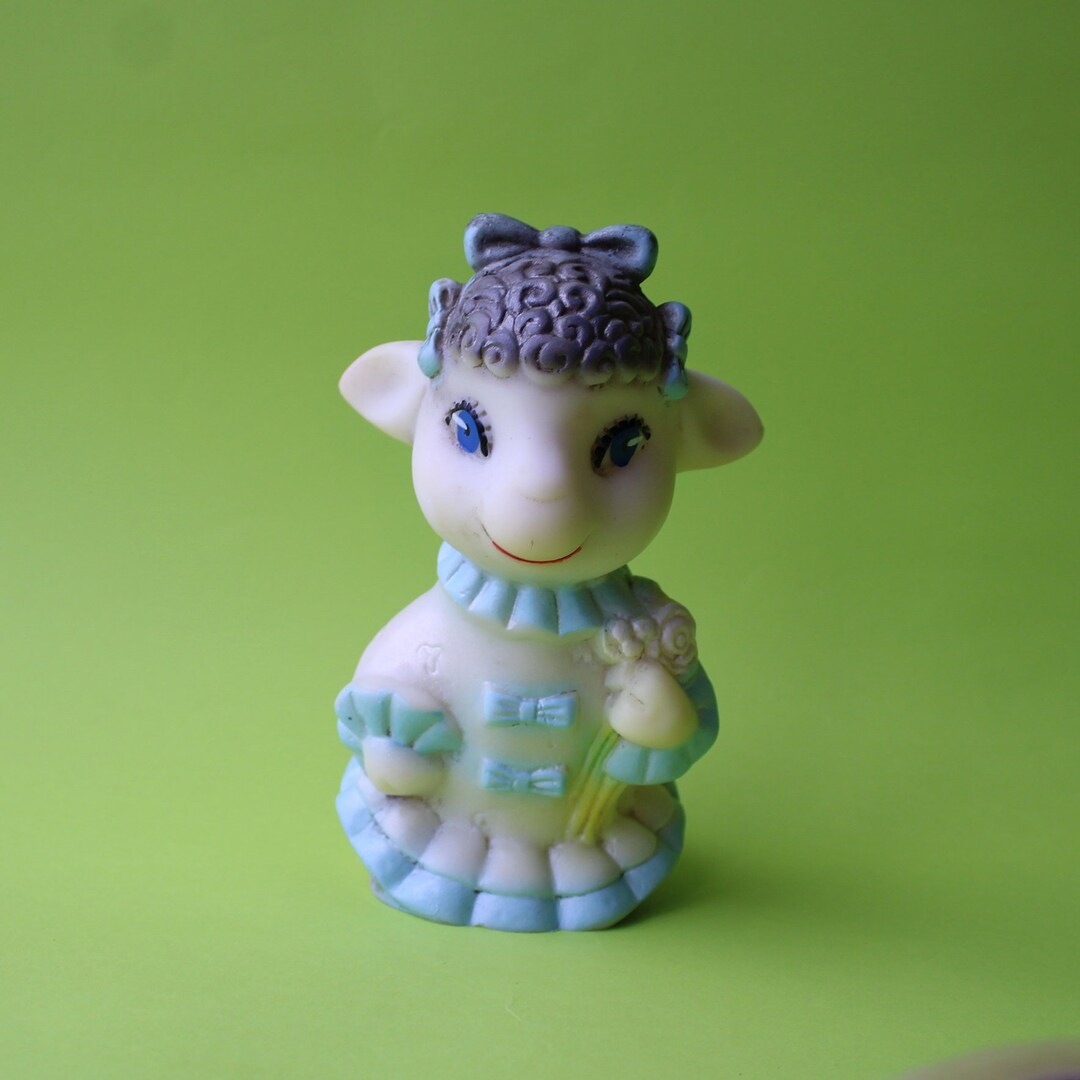 Soviet Rubber Toy, Vintage Toy, USSR Toy, Sheep, USSR Sheep, Soviet ...