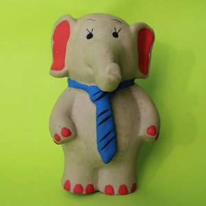 Rare Rubber Toy, Vintage Toy, Retro Elephant, Elephant, Vintage Rubber ...