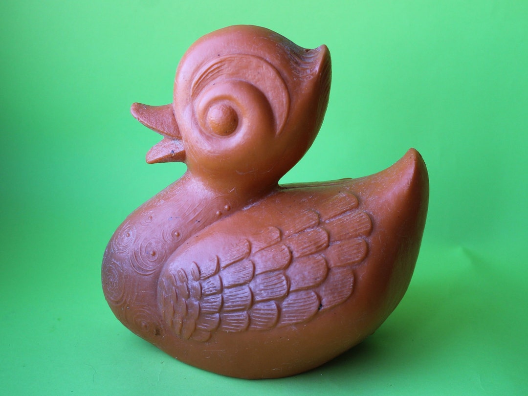Vintage Soviet Plastic Duck Toy, 1970s USSR Decor - Etsy