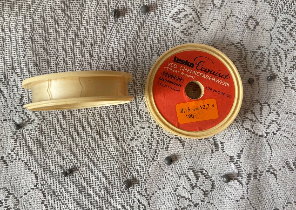 NOS GDR fishing line retro fishing line vintage fishing | Etsy