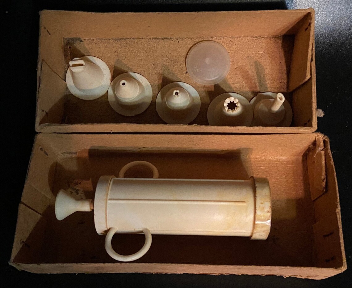 NOS soviet cream injector USSR old kitchen gadget cake | Etsy