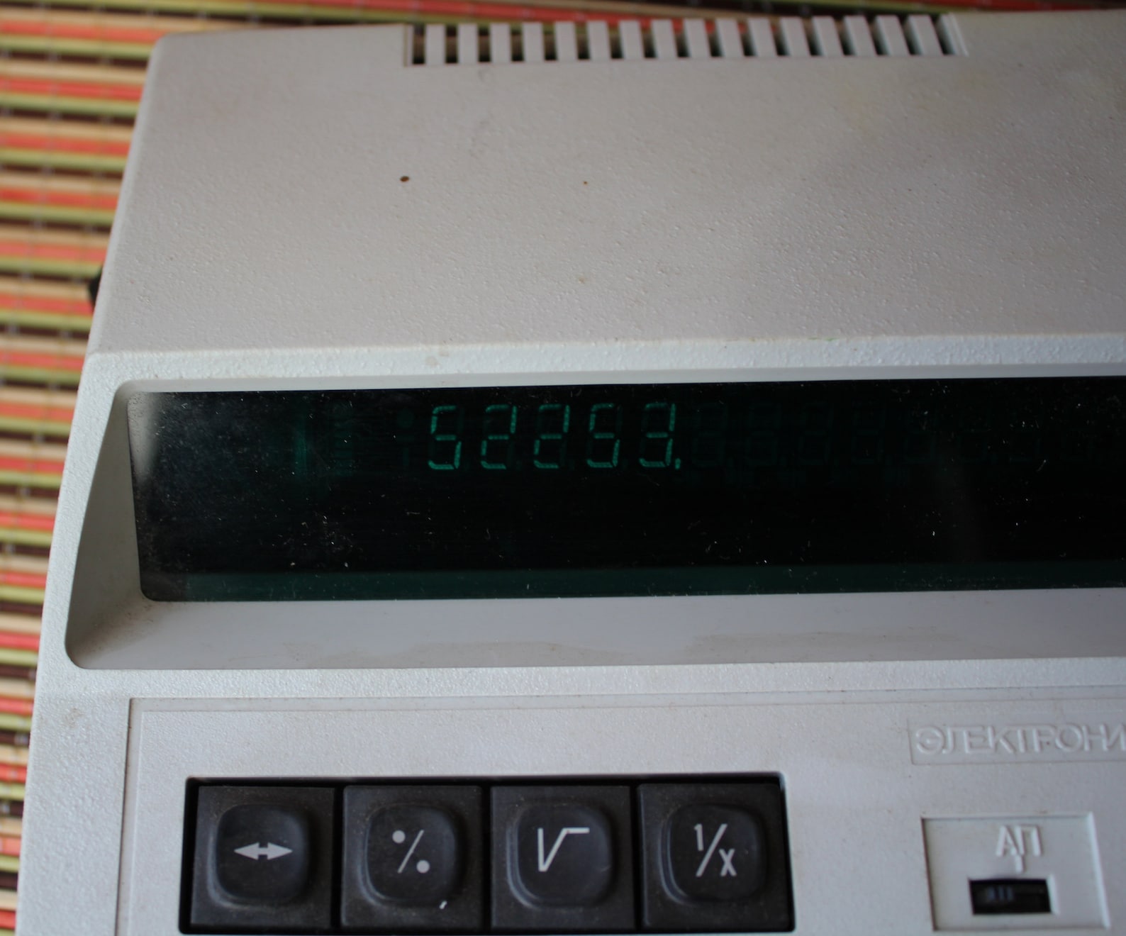 Vintage Plastic Calculator Retro Calculator Statistical - Etsy