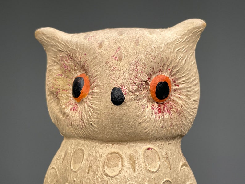 Vintage Soviet Rubber Owl Toy, 1960s Squeaky Bird - Etsy