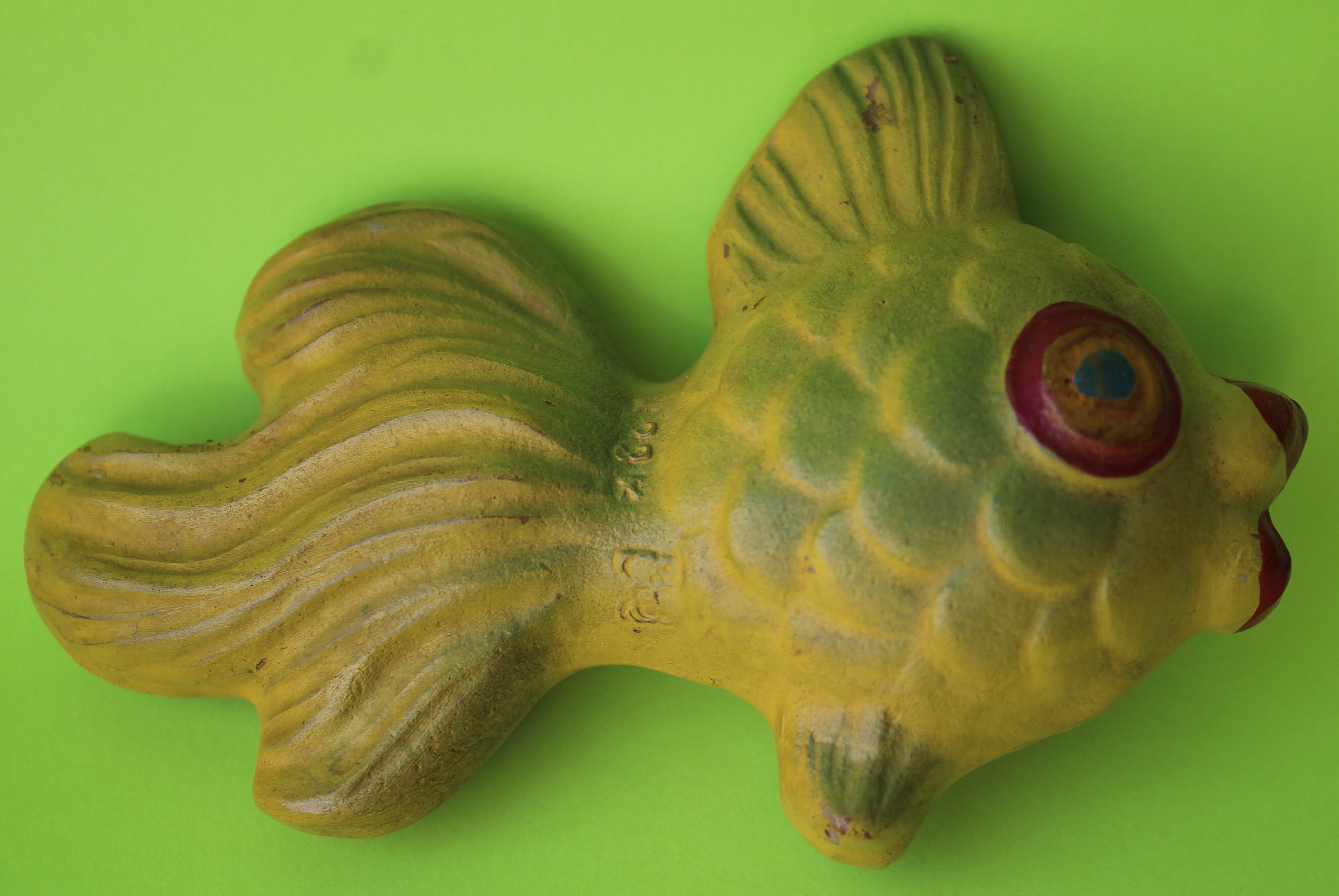 Soviet Rare Rubber Fish, Vintage Toy, USSR Fish, Soviet Fish, Retro ...