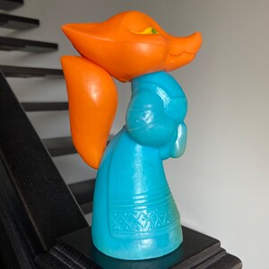 Soviet Plastic Toy, Vintage Toy, USSR Toy, Fox, USSR Fox, Soviet Fox ...