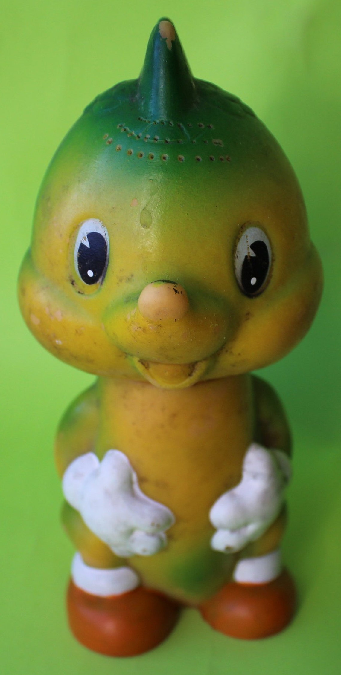 Rubber Toy Vintage Toy Retro Toy Dragon Vintage Dragon - Etsy