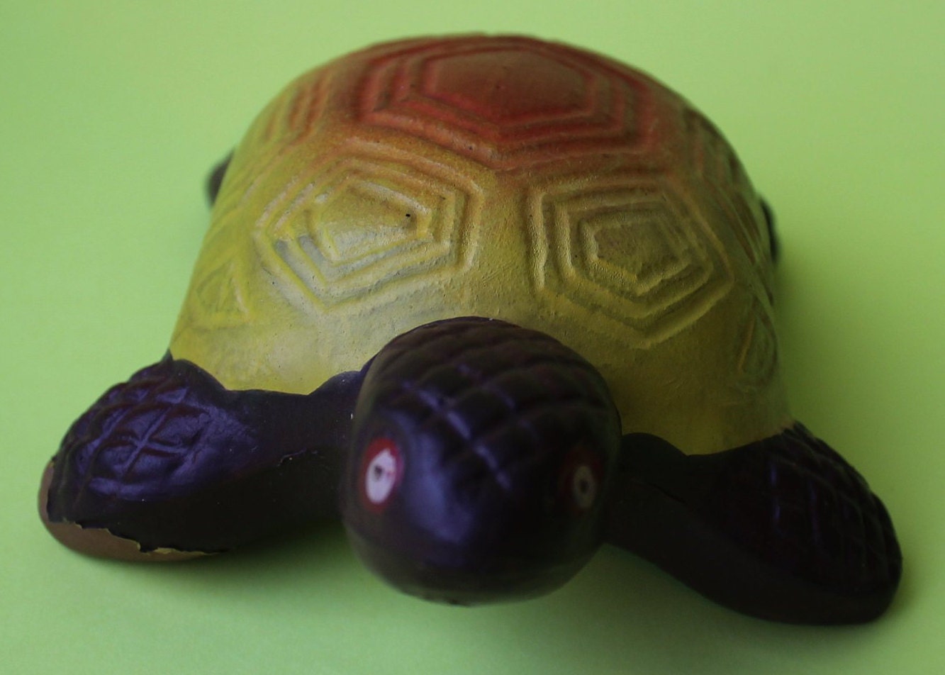 Soviet Rare Rubber Toy Vintage Toy USSR Toy Turtle USSR - Etsy