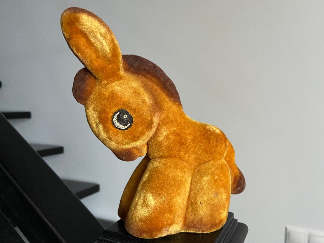 Soviet Flocked Donkey Toy, Soviet Foam Rubber Donkey, Soft Polymer ...