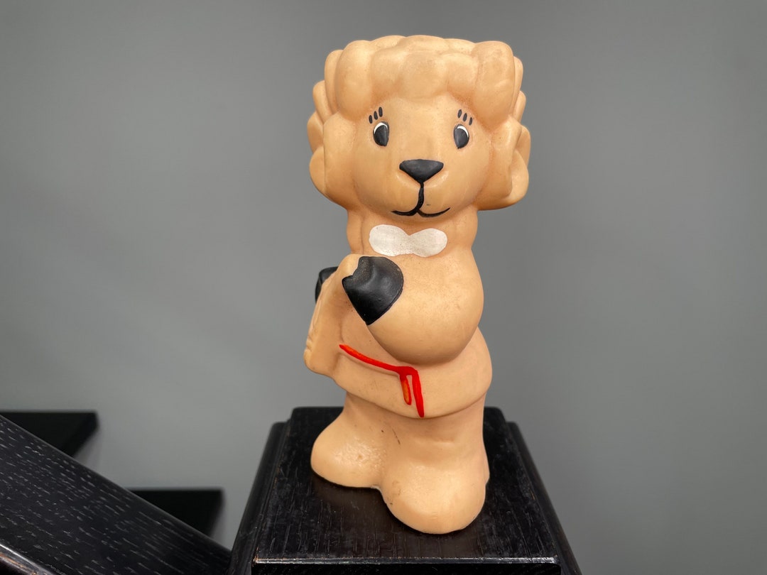 Soviet Rubber Toy Ram, Vintage Toy, USSR Toy Sheep, USSR Toy Ram ...