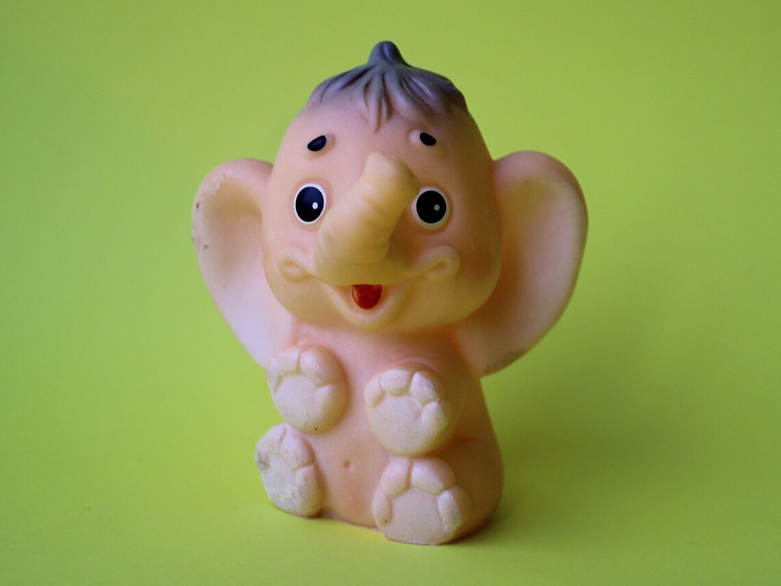 Juguete de goma retro juguete vintage juguete retro - Etsy España