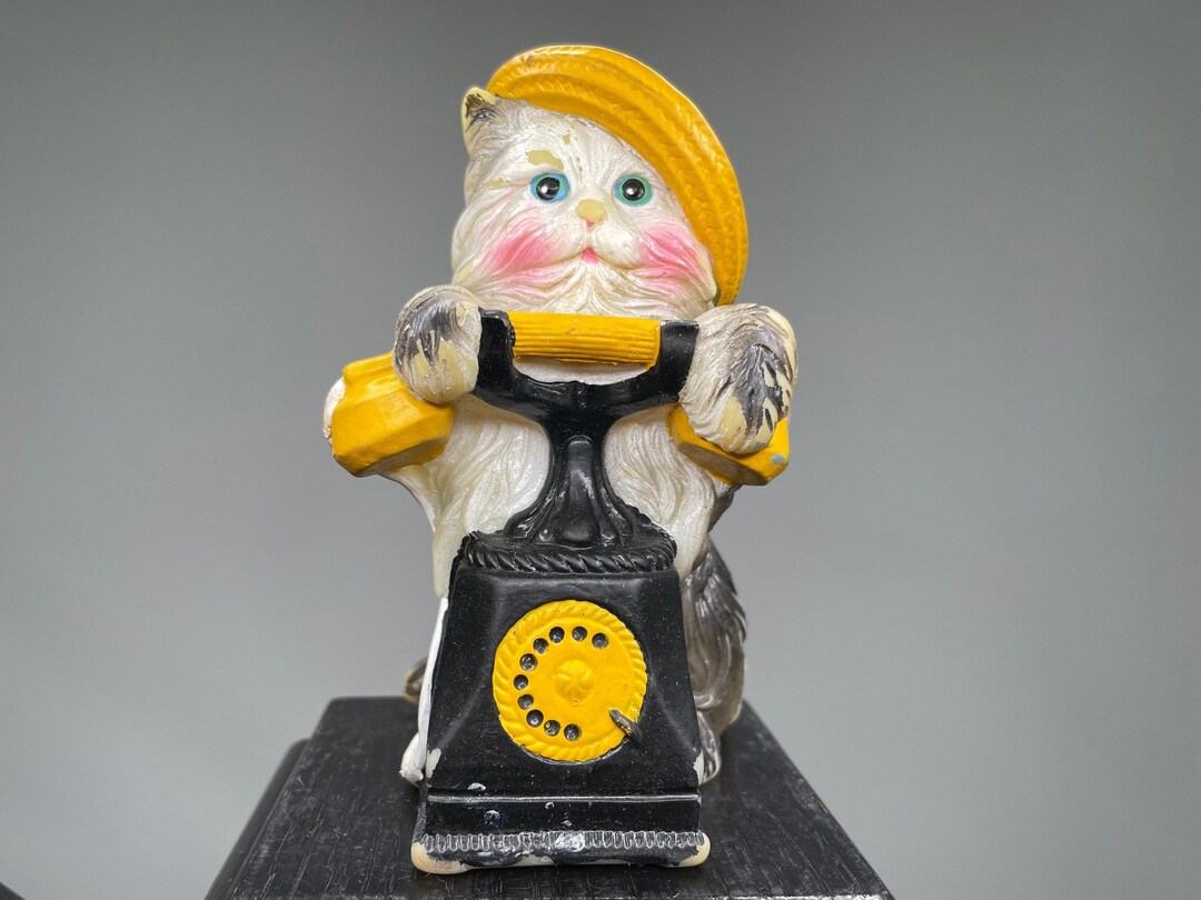 Very Rare Vintage Rubber Toy Cat, Soviet Rubber Cat, Soviet Toy Cat ...