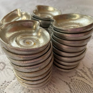 32 Shell Molds, Vintage Shell Cookies Maker, Soviet Metal Cookie Press ...