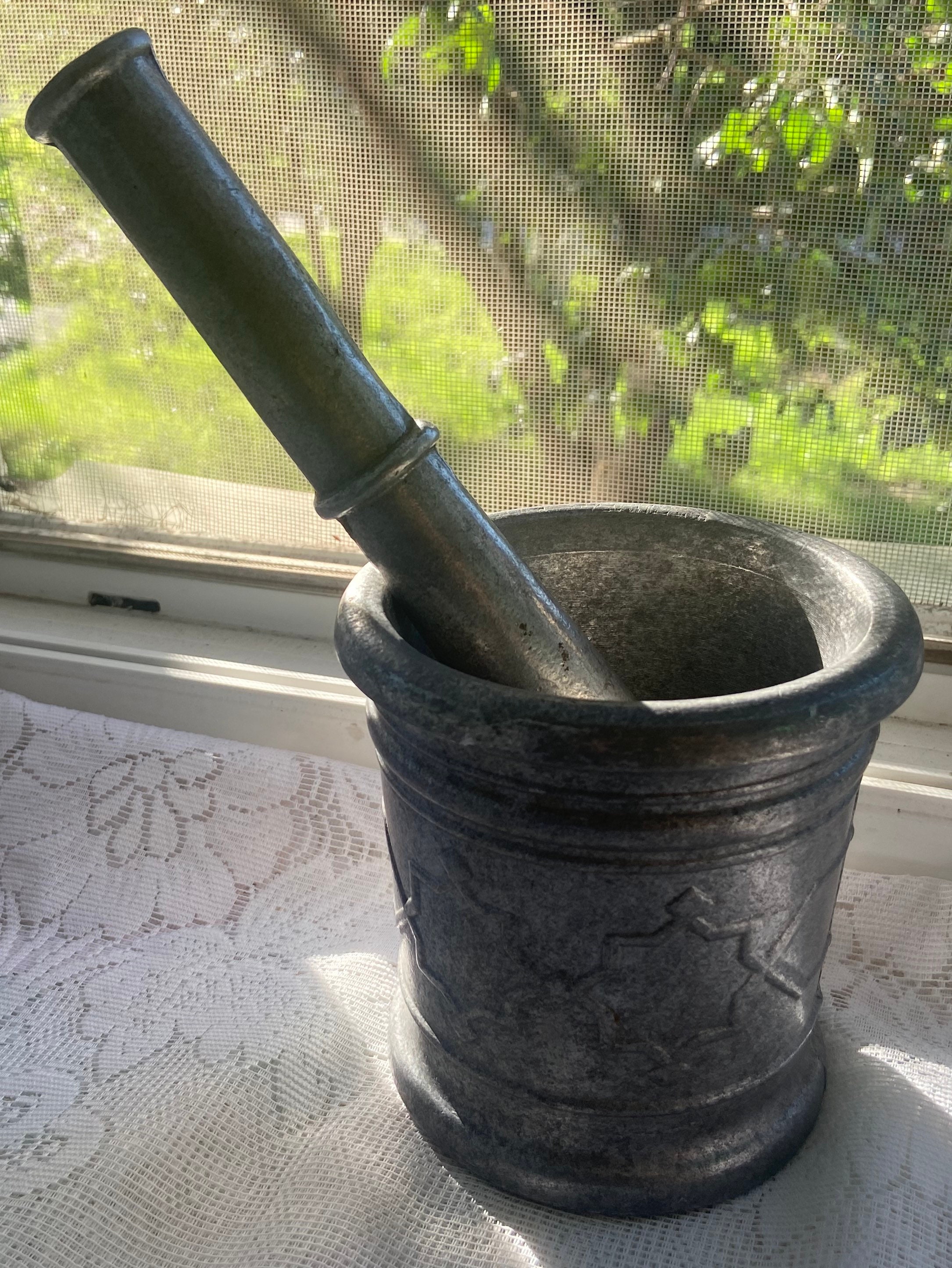 Soviet Metal Mortar Aluminum Mortar and Pestle Vintage | Etsy