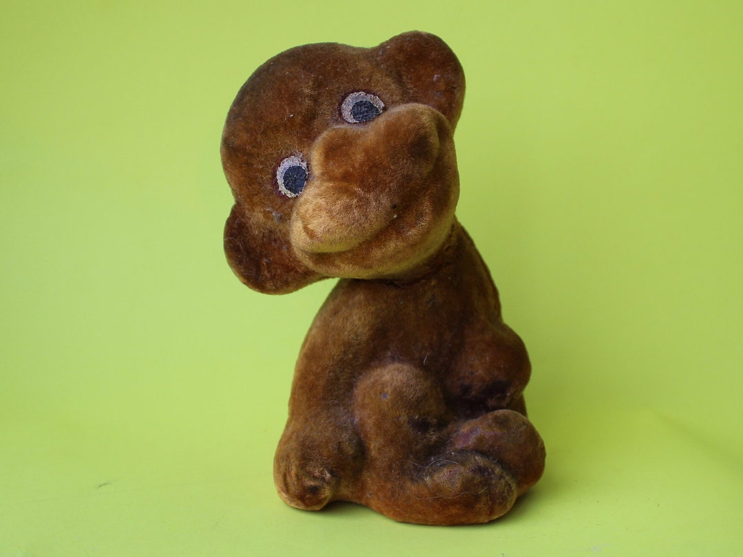 Soviet Foam Rubber Monkey Soviet Flocked Monkey Soft - Etsy