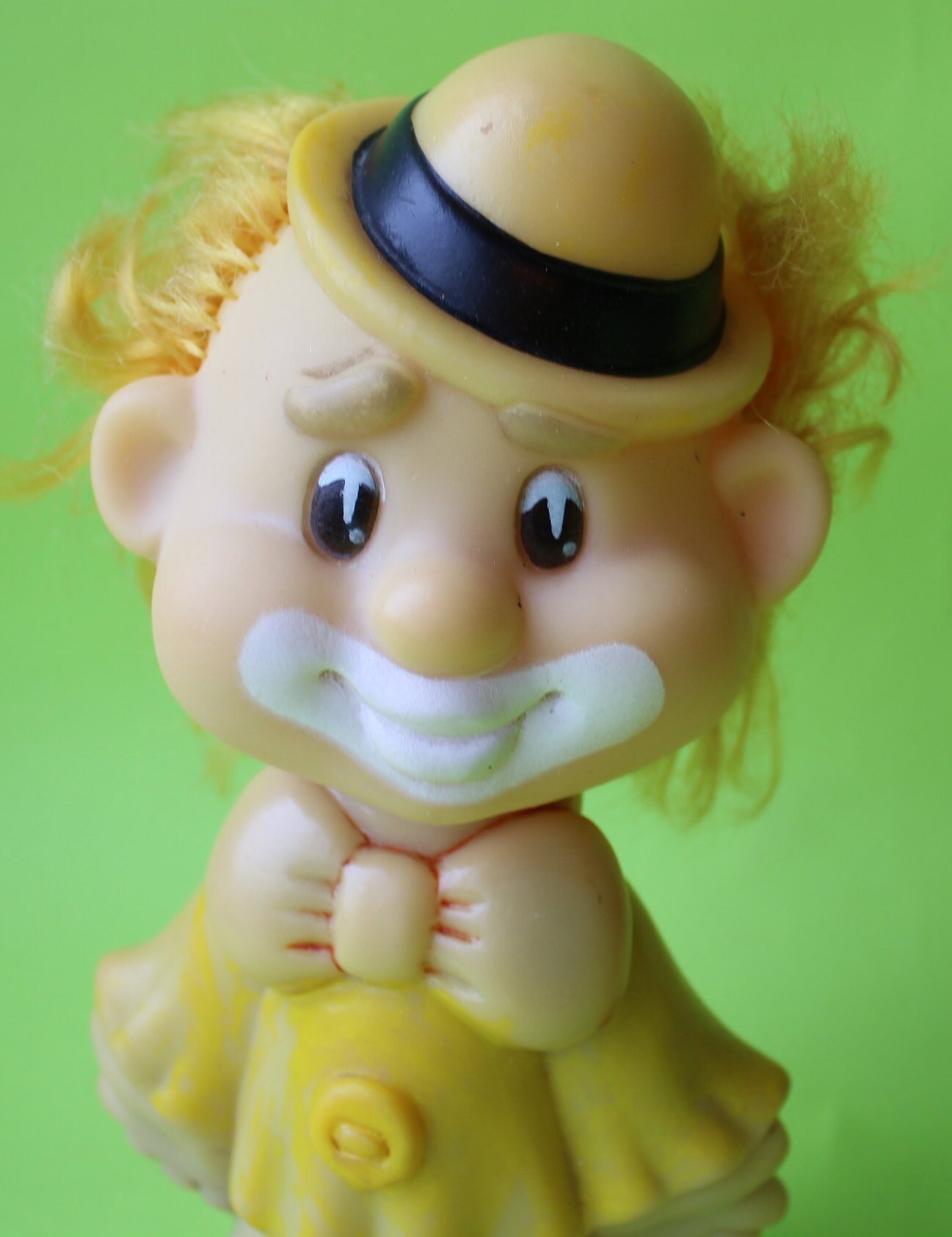 Vintage Soviet Rubber Clown Toy, USSR Collectible, 1980s - Etsy