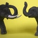 DDR Flocked Toy Vintage Toy Retro Elephant Elephant - Etsy